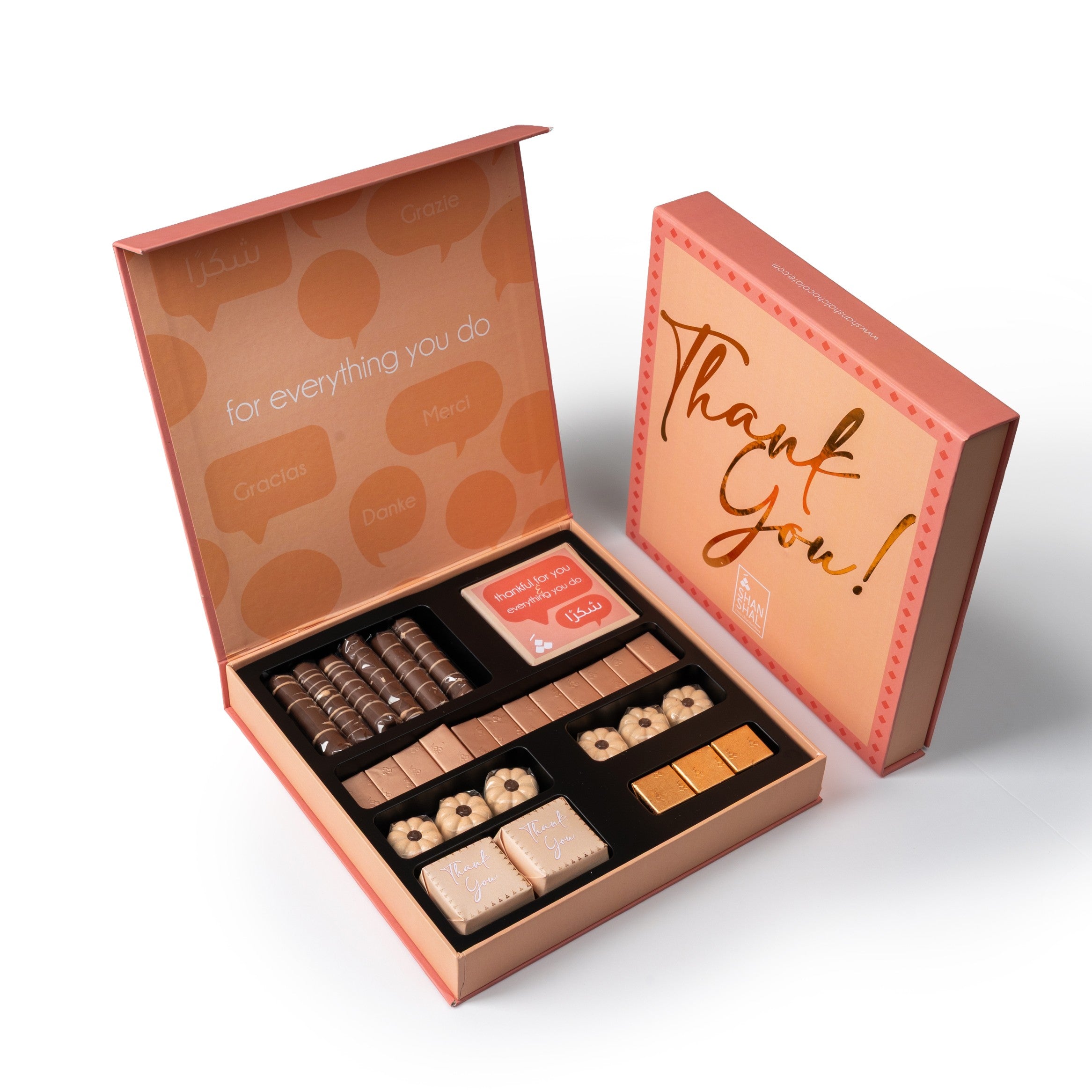 Thank You – Gratitude Chocolate Box – Shanshal Chocolate