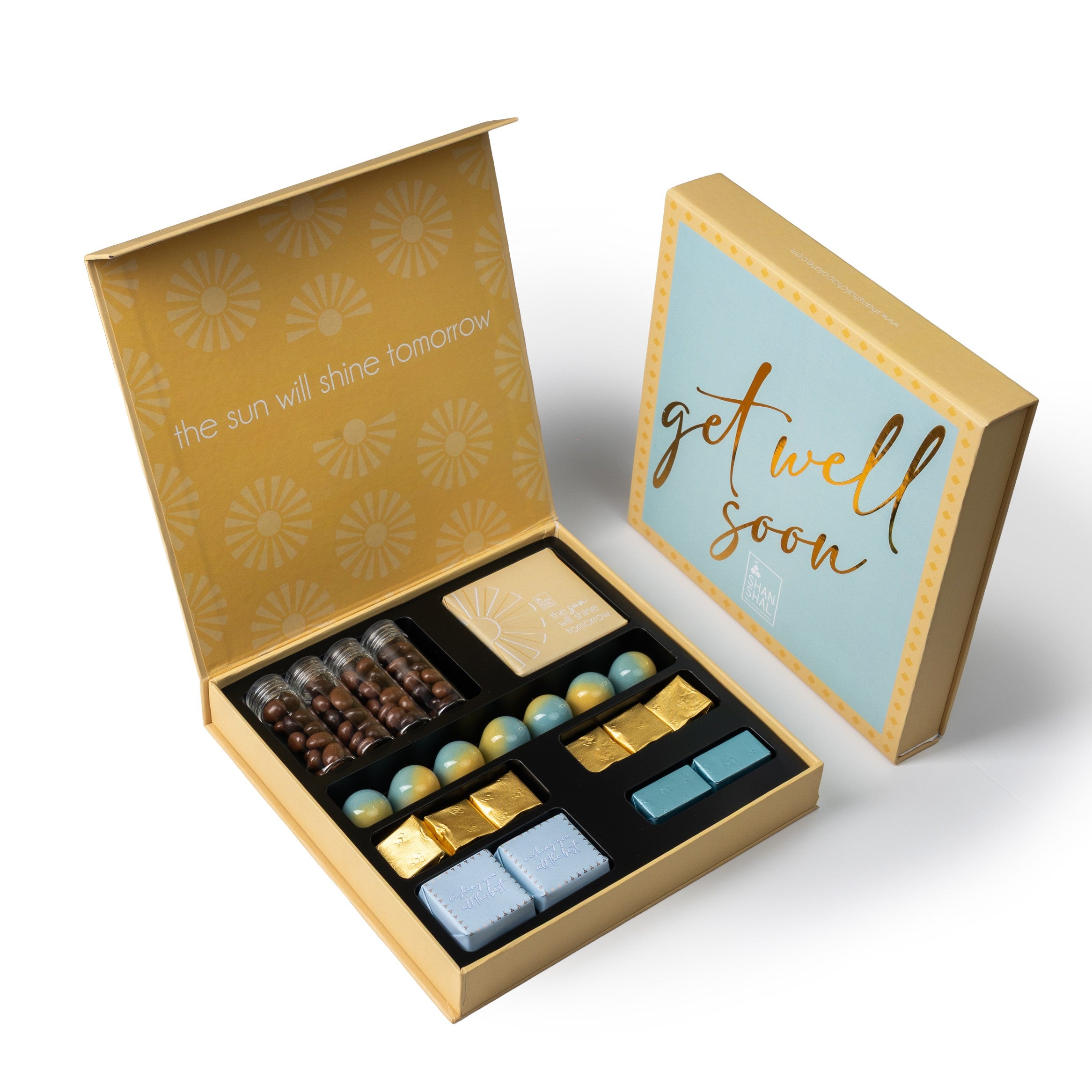 Get Well Soon – Comfort Chocolate Box – Shanshal Chocolate